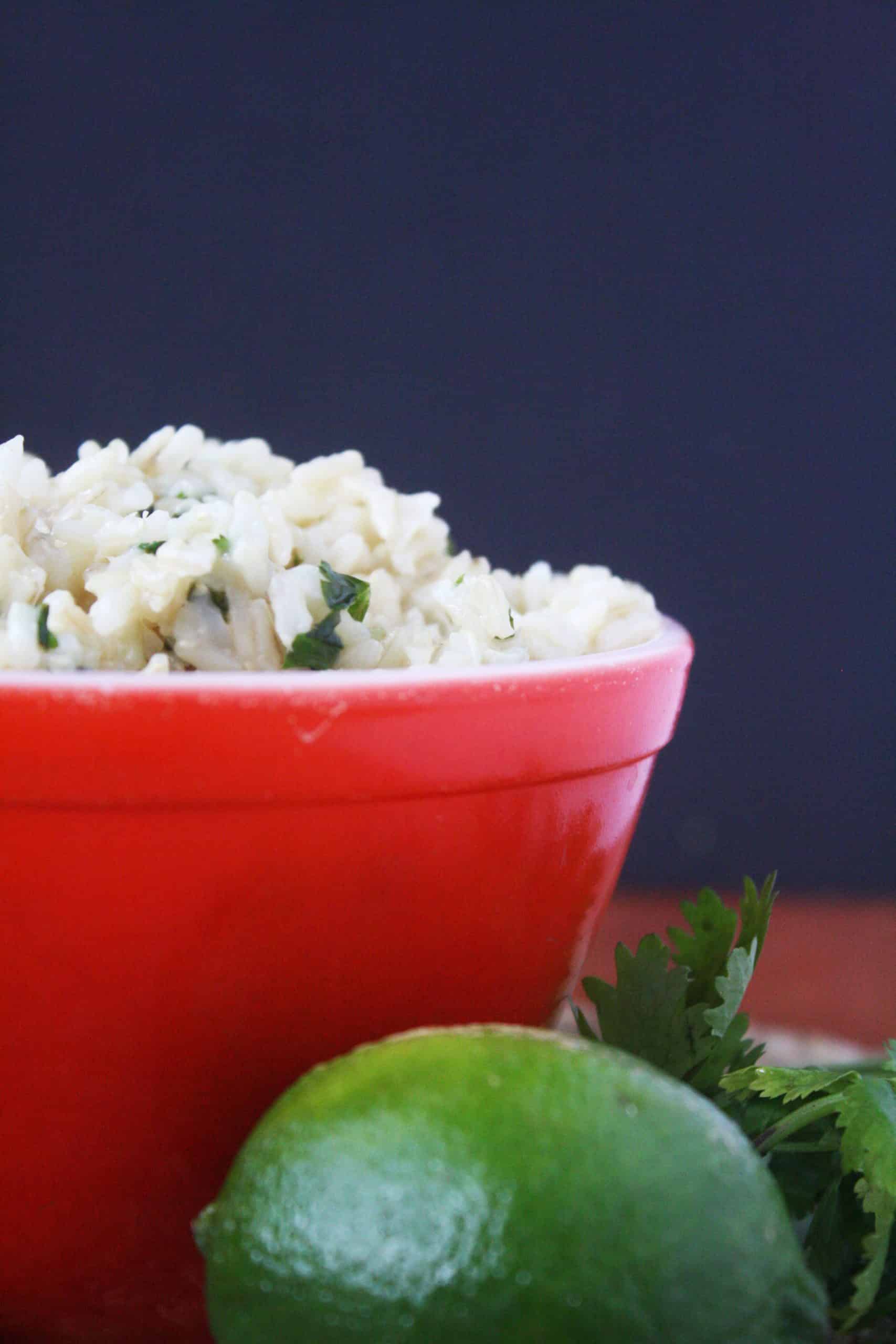 Quick Copycat Qdoba Cilantro Lime Rice Recipe - Aimee Burmester